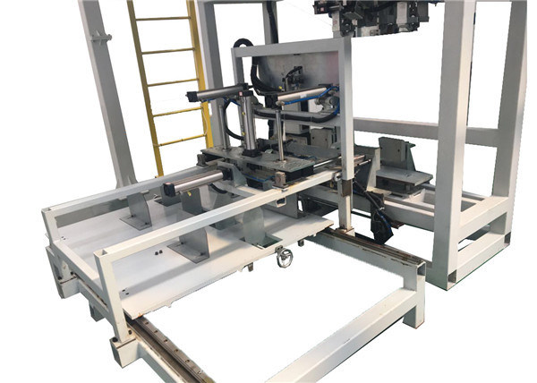 PLC Control Automatic Bag Packing Machine , Fertilizer Bagging And ...